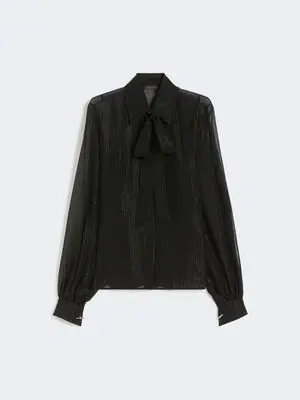 Max Mara Front Tie Blouses