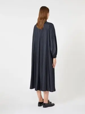 Max Mara Long Silk Shirt Dress