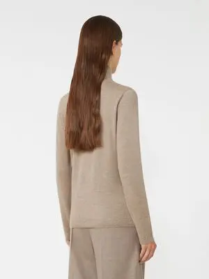 Max Mara Cashmere Turtleneck Jumper - Beige