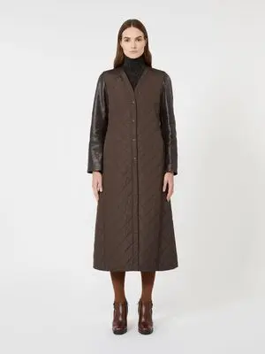 Max Mara Long Quilted Coat