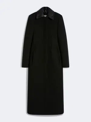 Max Mara Fitted Wool Blend Coat