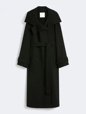 Max Mara Double-faced Pure Wool Trench Coat