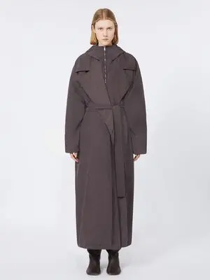 Max Mara Oversized Taffeta Trench Coat