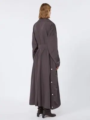 Max Mara Oversized Taffeta Trench Coat