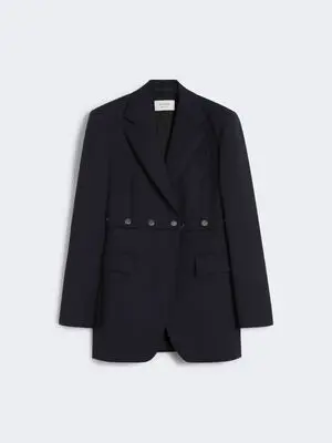 Max Mara Tailored Jacket With Detachable Hem Detail