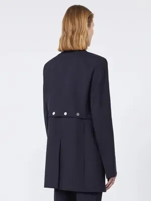 Max Mara Tailored Jacket With Detachable Hem Detail