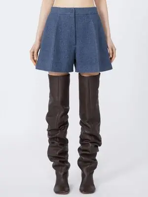 Max Mara Wool Bermuda Shorts