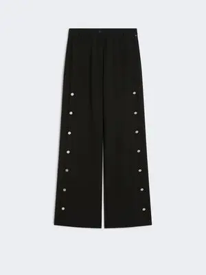 Max Mara Button-up Wool Trousers