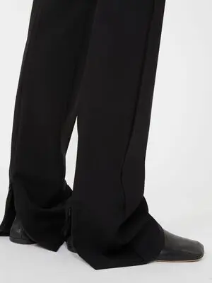 Max Mara Low-rise Stretch Trousers - Black