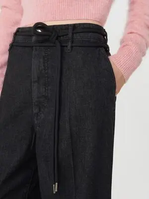 Max Mara Relaxed Fit Jeans With Belt