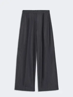 Max Mara Wide-leg Wool-blend Trousers
