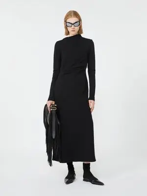 Max Mara Long Jersey Dress