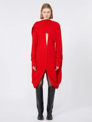 Max Mara Bouclé Knit Dress