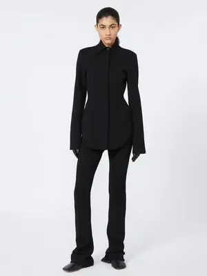 Max Mara Low-waisted Fitted Trousers