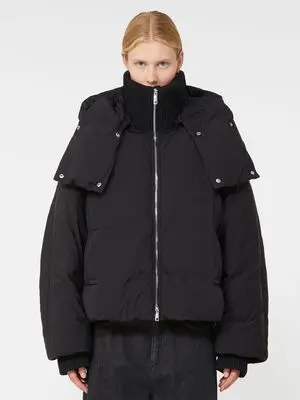Max Mara Water-repellent Down Jacket - Black