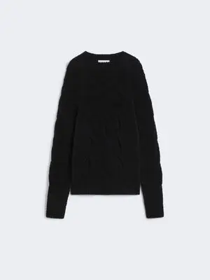 Max Mara Oversized Cable Knit Sweater