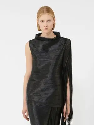 Max Mara Embroidered Tulle Tunic