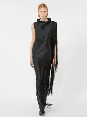 Max Mara Embroidered Tulle Tunic