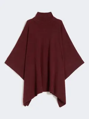 Max Mara Cashmere Cape - Raspberry