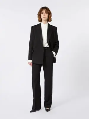 Max Mara Wool Tuxedo Blazer