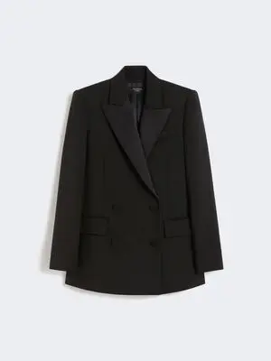 Max Mara Wool Tuxedo Blazer
