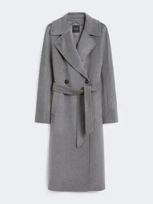 Max Mara Wool Drap Midi Coat