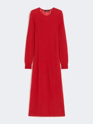 Max Mara Mohair-blend Midi Dress