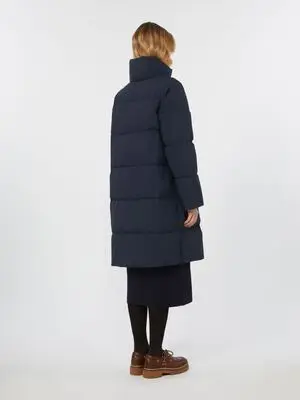 Max Mara Water-repellent Technical Canvas Down Jacket