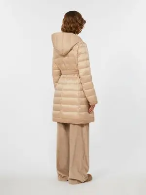 Max Mara Reversible Down Jacket - Biscuit