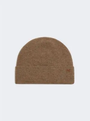 Max Mara Cashmere Knit Beanie - Brown