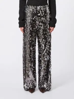 Max Mara Tulle And Sequin Embellished Trousers