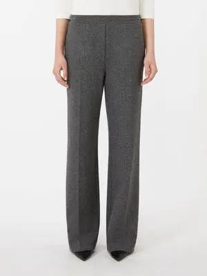 Max Mara Jacquard Jersey Trousers