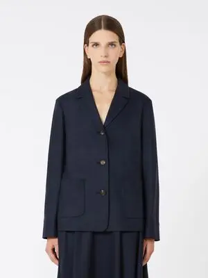 Max Mara Wool Flannel Jacket