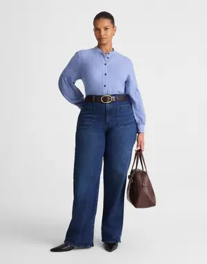 Madewell The Plus Emmett Wide-leg Jean