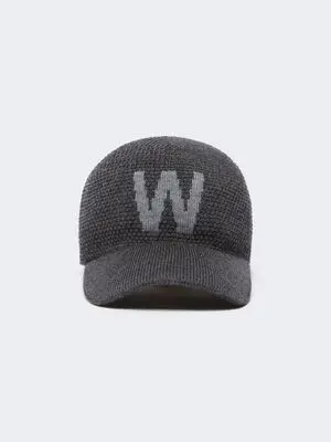 Max Mara Wool Baseball Cap - Light Grey