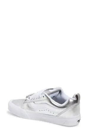 VANS Old Skool Sneaker - Metallic Leather Silver