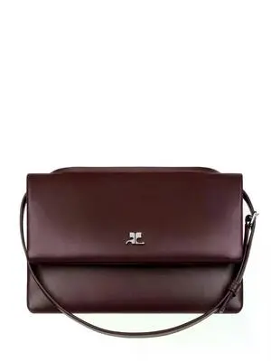 COURREGES Mini Cuff Flap Shoulder Bag