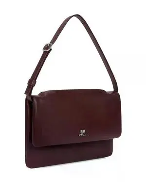 COURREGES Mini Cuff Flap Shoulder Bag