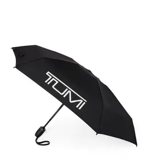 Tumi Logo Folding Umbrella - Black