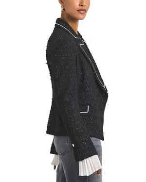 Derek Lam 10 Crosby Estelise Galaxy Tweed Blazer