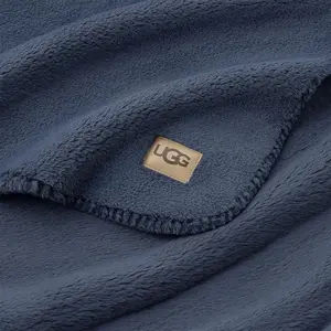 UGG Whitecap Blanket, Queen - Denim
