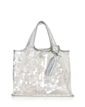 3.1 Phillip Lim Mini Sequin Mesh Tote Bag