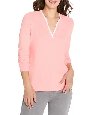 Nic+zoe Notch Neck T-shirts For Women