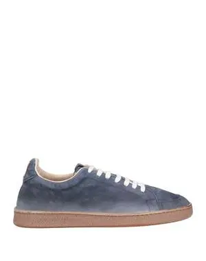 Moma Low-top Leather Sneakers - Blue