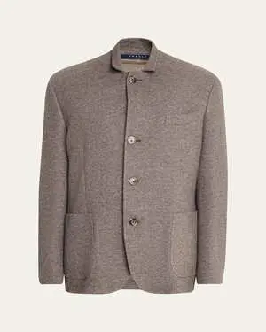 Button Detailed Jackets For Men