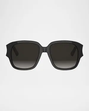 Dior Square Sunglasses - Shiny Blac