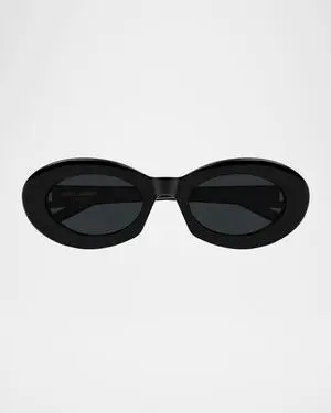 Saint Laurent 52mm Oval Sunglasses