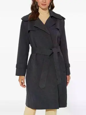 Norma Kamali Belted Trench Coat