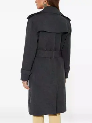 Norma Kamali Belted Trench Coat