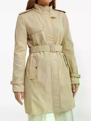 FAY Belted Hook Coat